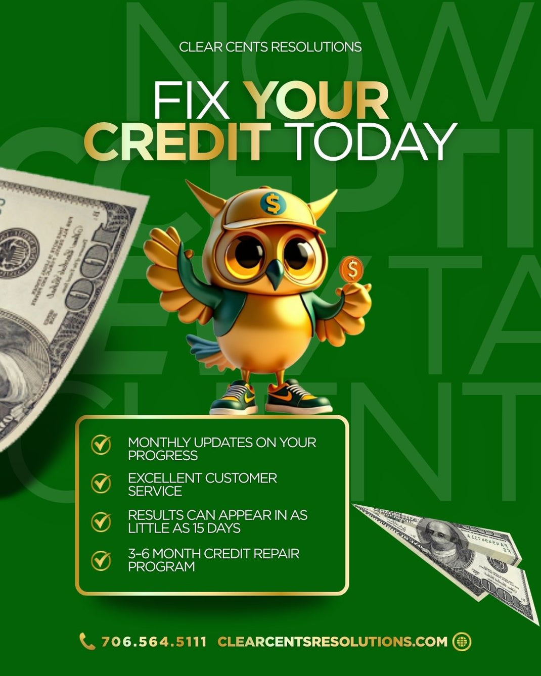 Clear Cents Resolutions